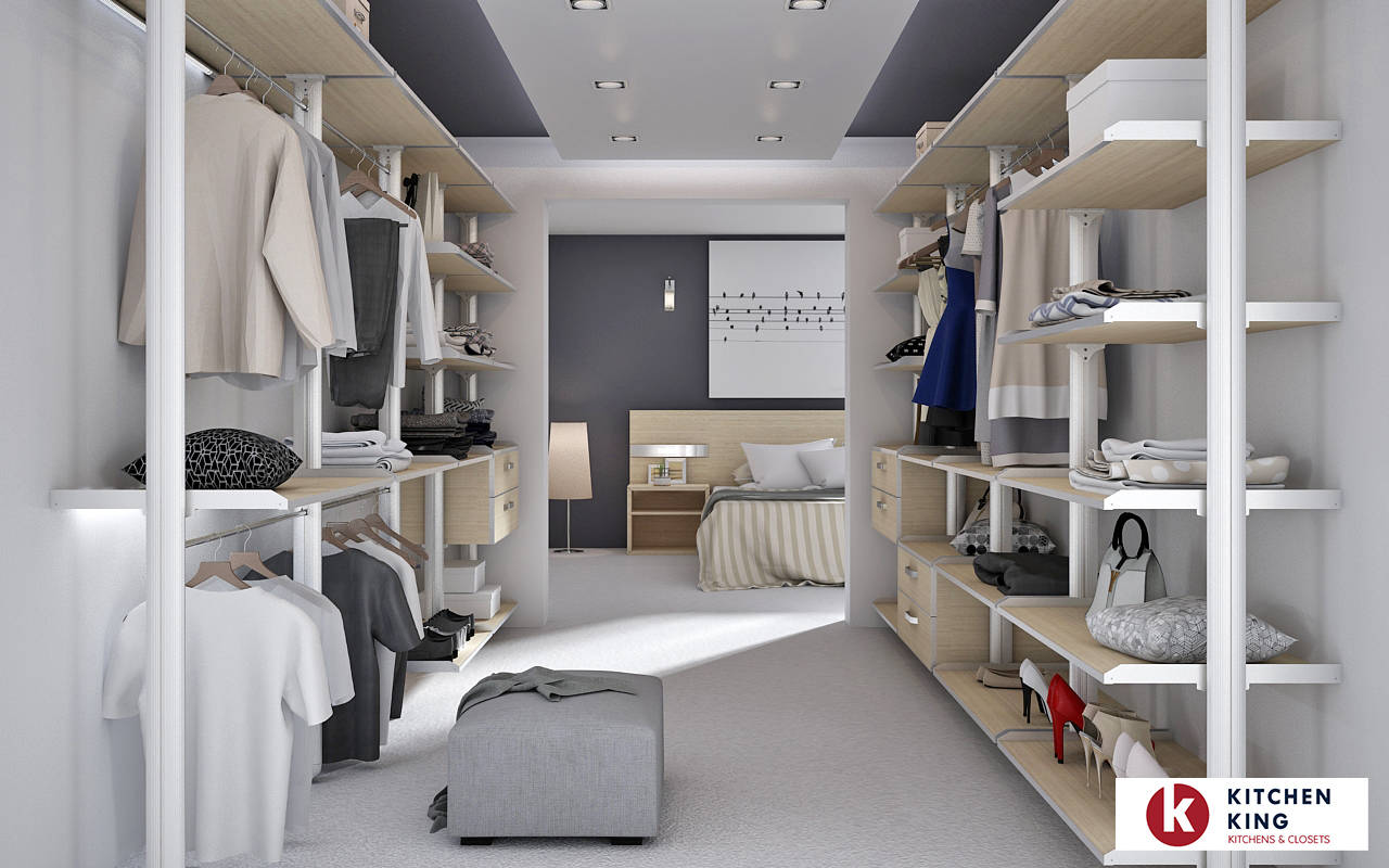 Custom Wardrobes & Closet Design in UAE | HOME by KITCHEN KING
