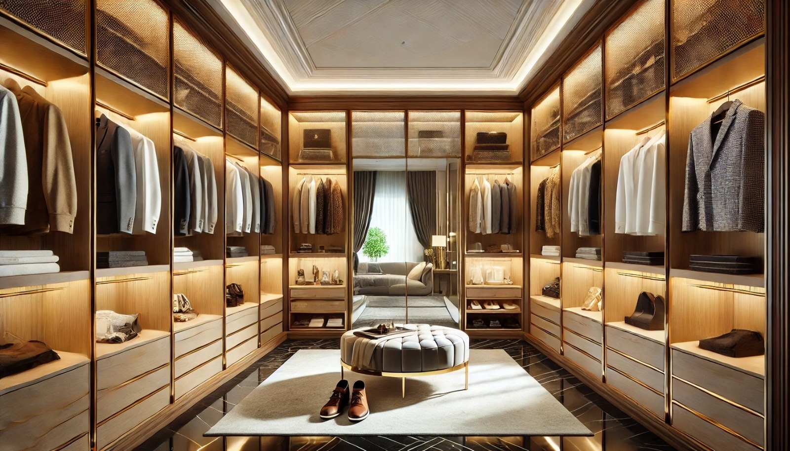 Wardrobe Room Design Ideas in Abu Dhabi: Luxury and Functionality Combined